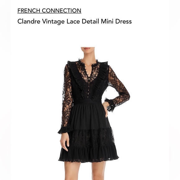French Connection | Dresses | French Connection Clandre Vintage Lace ...